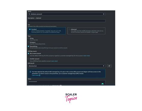 aws systems manager parameter store scaler topics