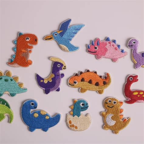 Dinosaur Iron On Etsy