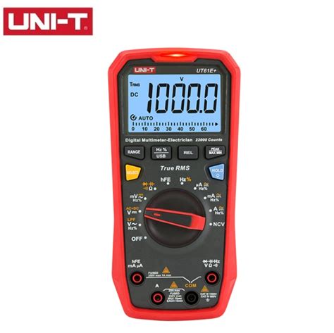 Uni T Uni T Ut61e Usb Tester Ut61e Plus Digital Multimer True Rms Auto