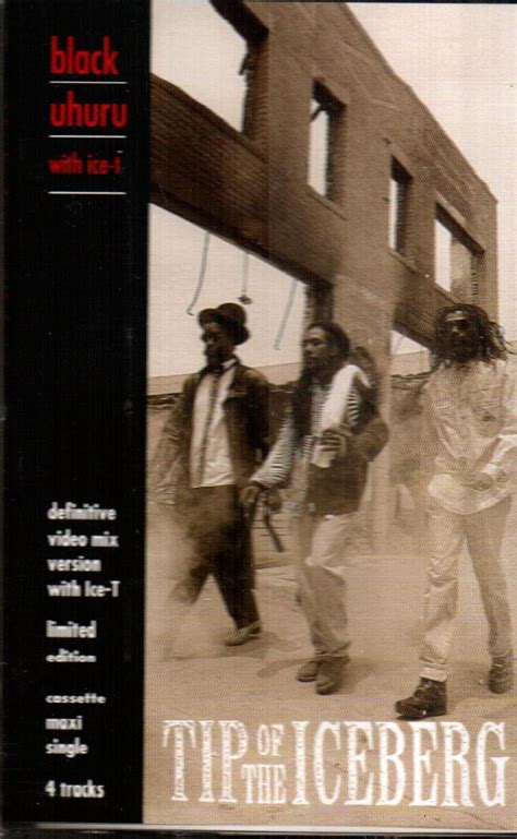 Black Uhuru With Ice T Tip Of The Iceberg Cs Used Vals Halla Records