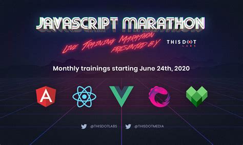 Announcing Free Monthly Javascript Training With Javascript Marathon