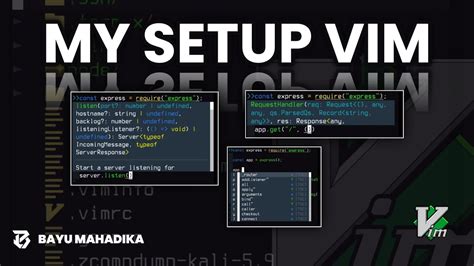 my setup vim youtube