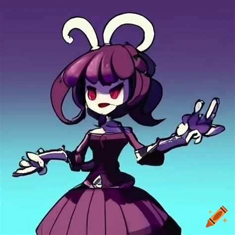 Character From Skullgirls Named Squigly On Craiyon