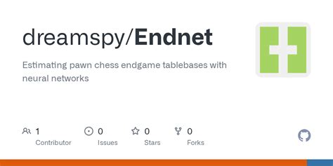 Github Dreamspyendnet Estimating Pawn Chess Endgame Tablebases With Neural Networks