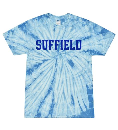 Youth Blue Tie Dye Suffield T Shirts Graphicstop