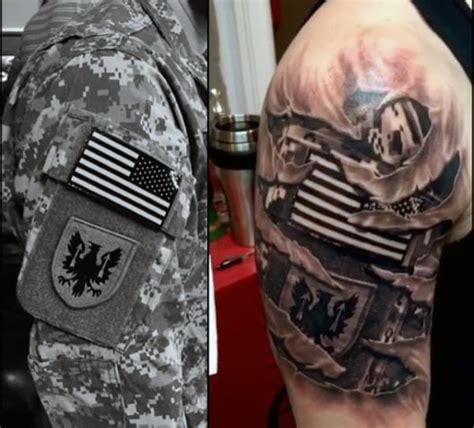 90 Army Tattoos For Men Manly Armed Forces Design Ideas