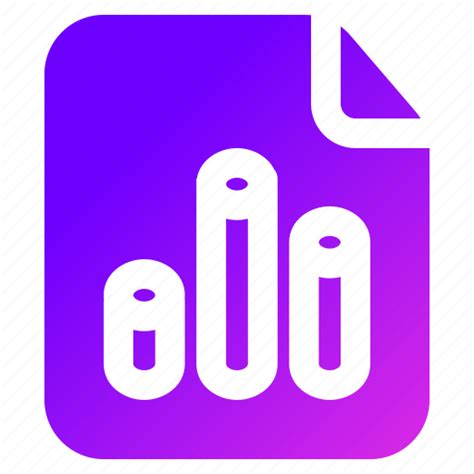 File Graph Bar Report Document Icon Download On Iconfinder