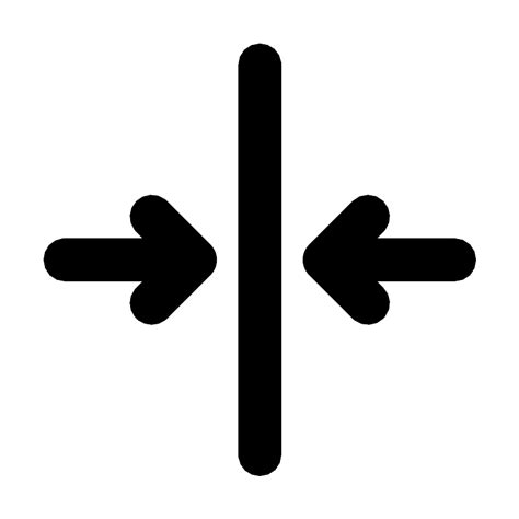 horizontal align center vector svg icon svg repo