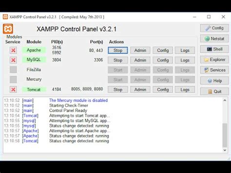 Como Instalar XAMPP Apache Tomcat MySQL Phpmyadmin YouTube