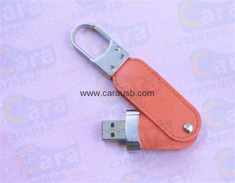 Carausb Leather Pu Outer Housing Usb Flash Memory Gb Hot Stamp Logo