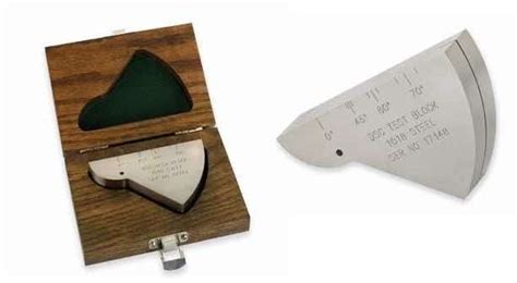 Dsc Distance And Sensitivity Calibration Test Block Hocker Incorporated