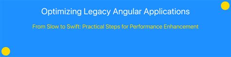 lakin mohapatra on linkedin optimizing a slow legacy angular
