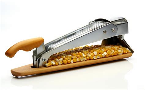 Premium Photo Yellow Handled Banana Peeler On White Background