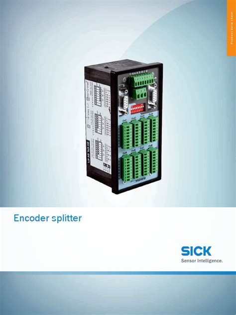 Datasheet Encoder Splitter 6033175 En Pdf Systems Science