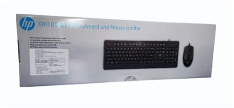 HP KM180 Wired Keyboard Mouse Combo At Rs 452 Piece Royapettah Erode ID 2853180216630