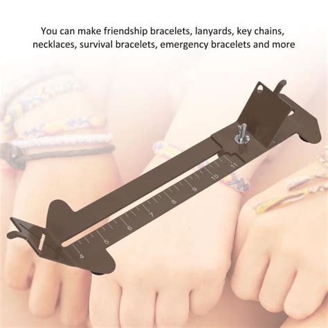 Zerone Paracord Jig Kit Kit De Gabarit De Tissage De Bracelet En