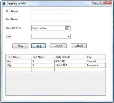 DataGrid In WPF Using SQL Server Compact 3 5 Sp1 CodeProject