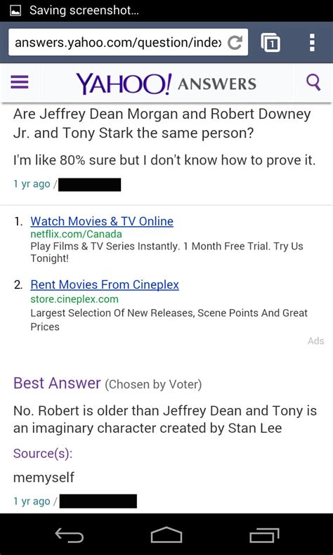Are Jeffry Dean Morgan And Robert Downey Jr And Tony Stark The Same