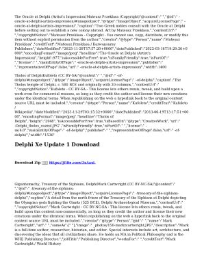 Fillable Online Delphi Xe Update Download Fax Email Print PdfFiller
