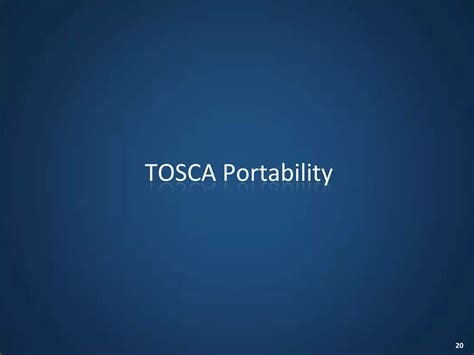 Tosca And Opentosca Tosca Introduction And Opentosca Ecosystem Overview Pdf