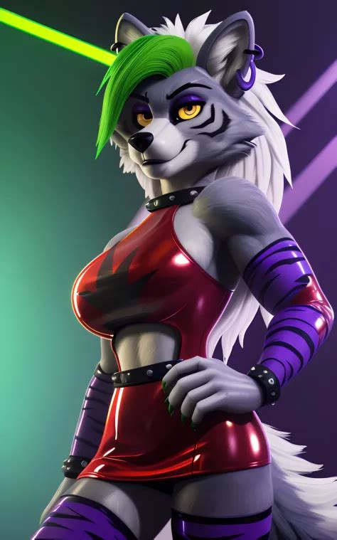 Roxanne Wolf Five Nights At Freddys Security Breach Seaart Ai Modell