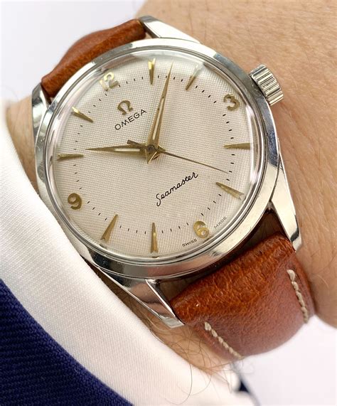 Serviced Omega Seamaster Honeycomb Dial 36mm Vintage Ref 2938 Vintage