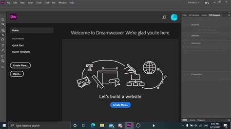 dreamweaver css to html link