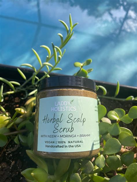Eczema Scalp Scrub Psoriasis Relief Dandruff Scrub Natural Haircare Herbal Haircare Rapid Hair
