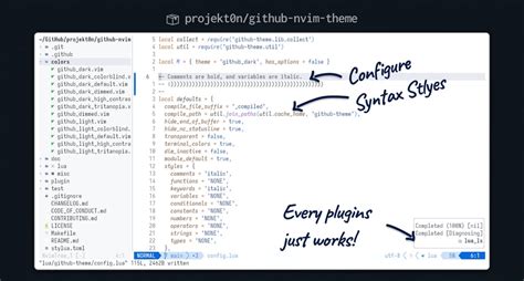 Github Themes For Neovim V100 Rneovim