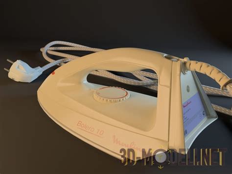 3D модель – Современный утюг Moulinex Bolero 10