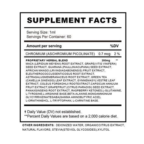 Premium Raspberry Ketone Drops Private Label Supplement