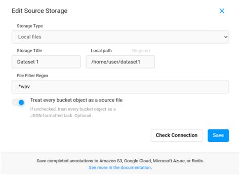 Label Studio Documentation Cloud And External Storage Integration