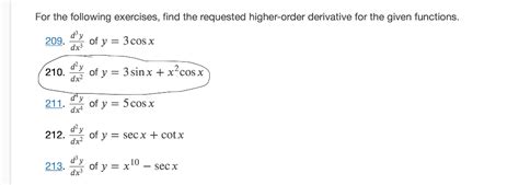 Solved For The Following Exercises Find The Requested