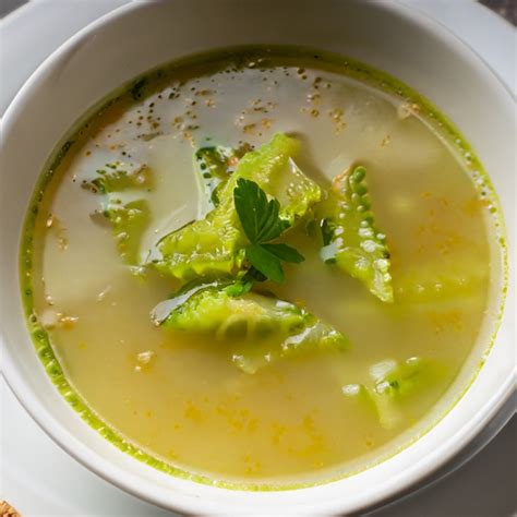 Bitter Melon Soup Recipe Healthy And Easy