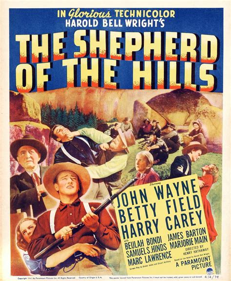 The Shepherd Of The Hills 1941