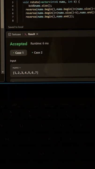 Leet Code Sol Rotate Array Leetcode Programming Amazing Hustle