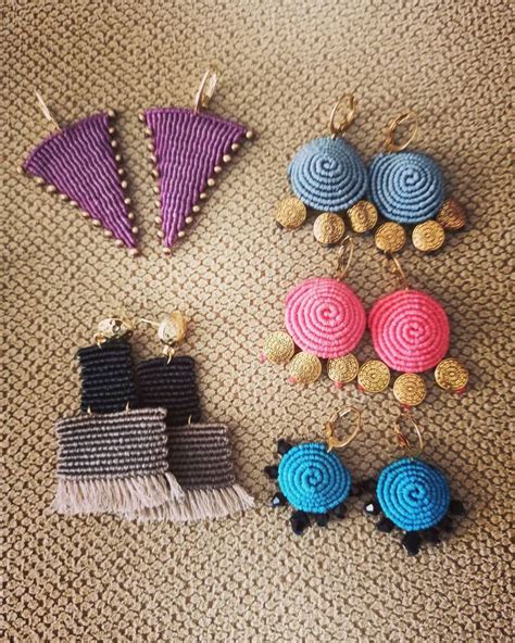 Καλλιρρόη On Instagram Macrame Macramedesign Macramejewelry