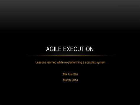 Ppt Agile Execution Powerpoint Presentation Free Download Id2432003