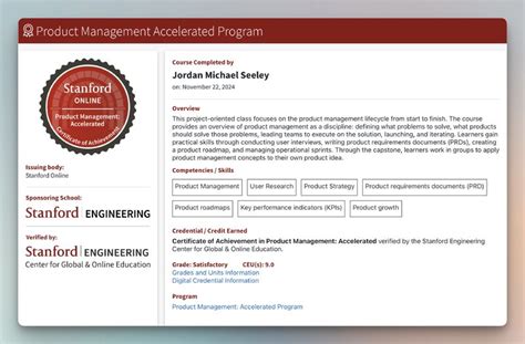 Jordan Seeley On Linkedin Product Stanford Stanfordonline