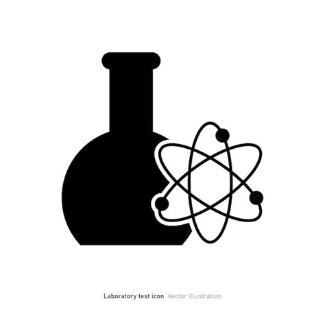 Premium Vector Laboratory Test Icon Design Vector Illustration