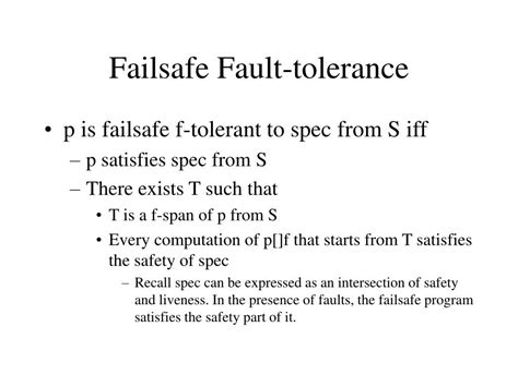 ppt understanding safety specifications and invariants in program