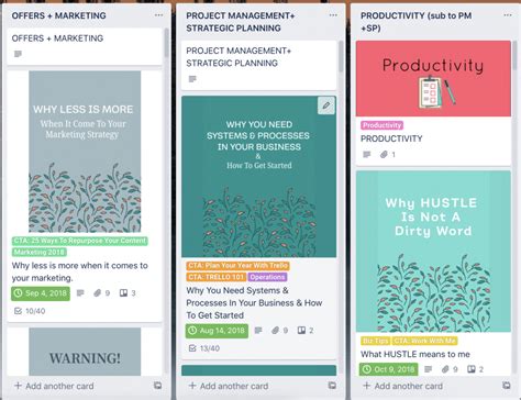 How To Make Your Trello Boards Visually Appealing Bloom Hustle Grow How To Make Your Trello Boards Visually Appealing Bloom Hustle Grow