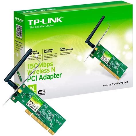 Adaptador Wireless PCI TP Link TL WN751ND Netlogs