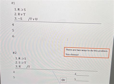 Logic philosphy answer both questions | Chegg.com