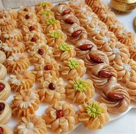 Moroccan Sweets ️ Moroccan Food Food Menu Design Yummy Food