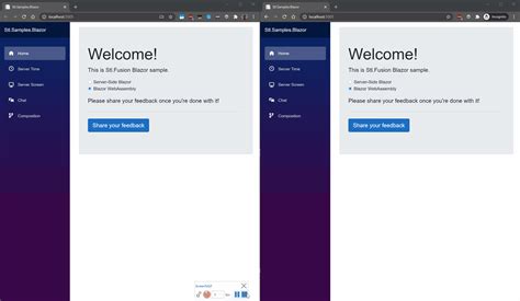 Showcasing A Dual Mode Wasm Server Side Real Time Blazor App Rblazor