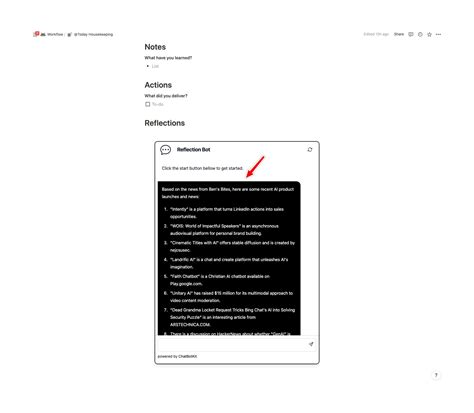 How To Embed Chatbotkit Widget Inside Notion