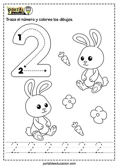 Actividad Con Números Para Preescolar Pdf Gratis
