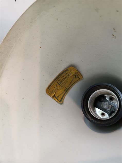 Vintage Mid Century Swivel Cone Light Fixture Sconce Swivelier Co Inc Ebay