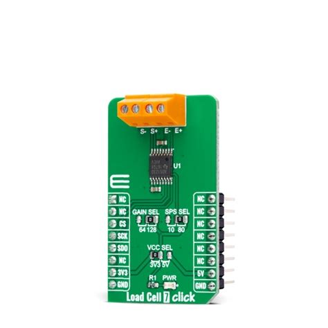 mikroe load cell 7 click